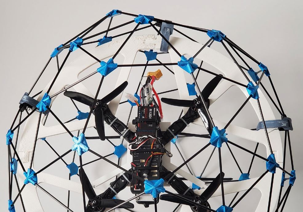 Autonomous Encased Safety Inspection Drone for Underground Mines: New ...