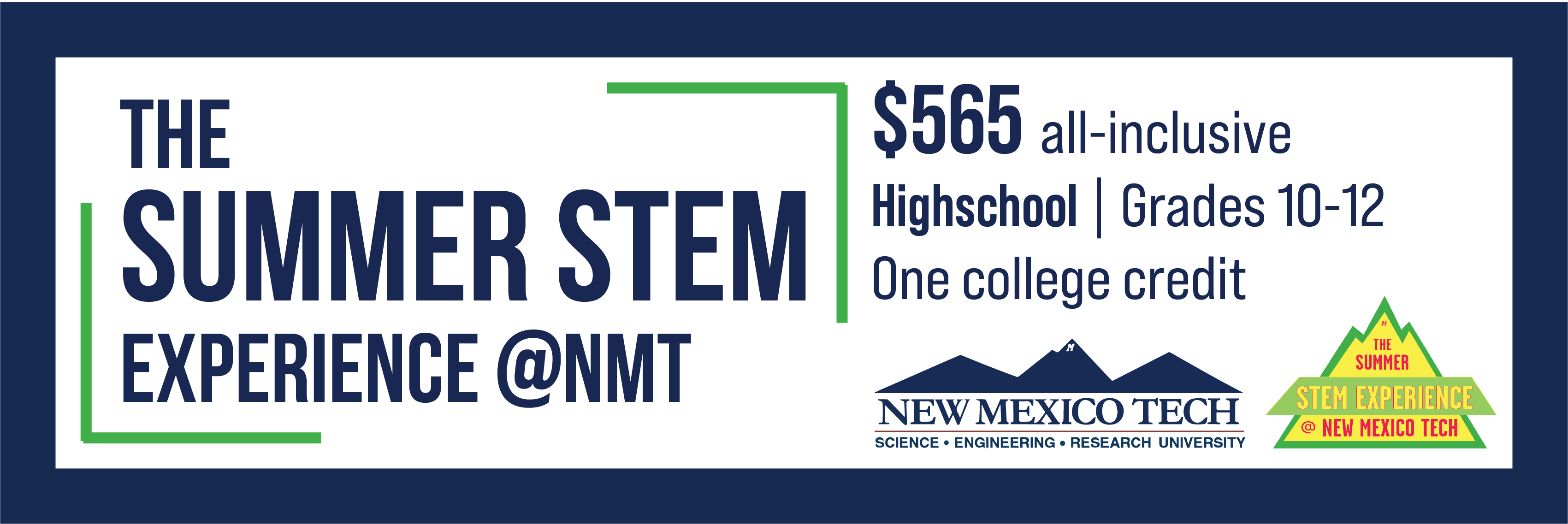 Office of Admission: New Mexico Tech