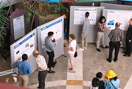 Summer Students Display Research Posters: New Mexico Tech