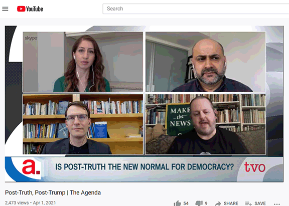 NMT Prof Featured On TV Panel Discussion on Democracy: New Mexico Tech